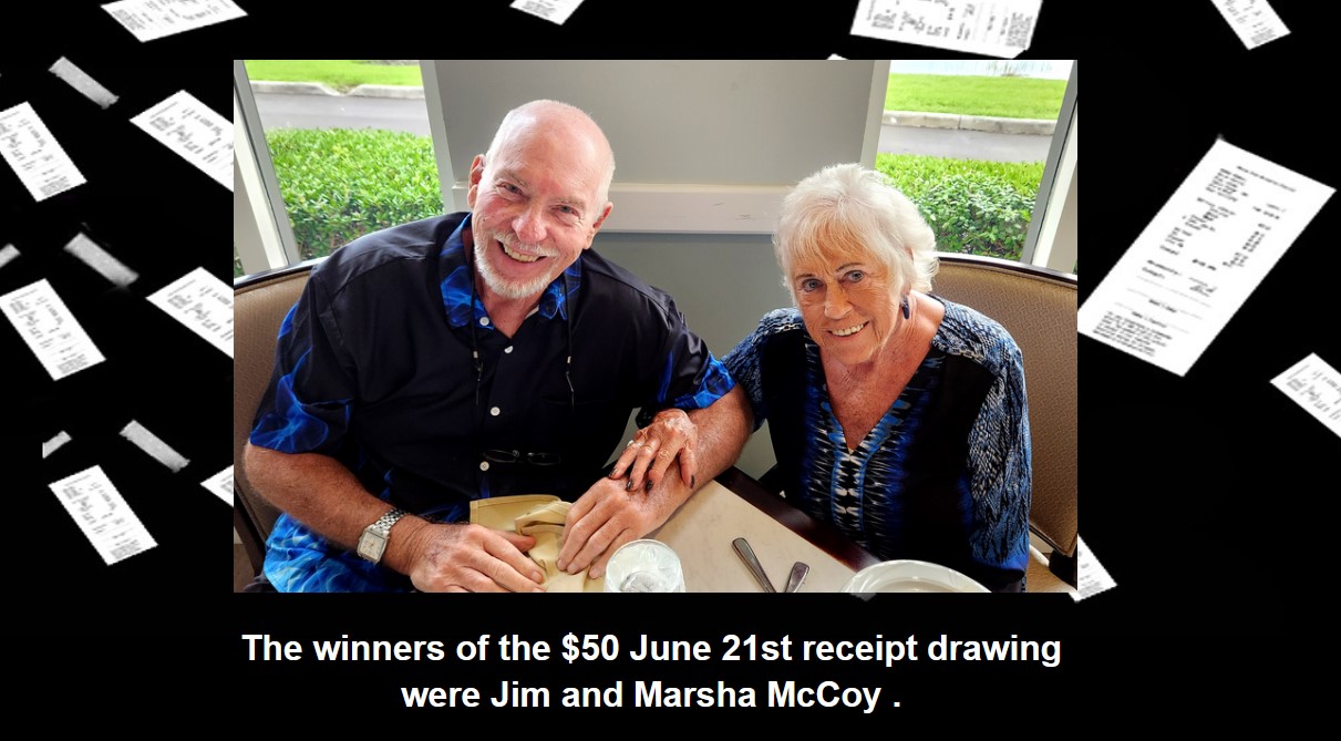 Receipt Drawing Winners - Herons Glen Golf & Country Club